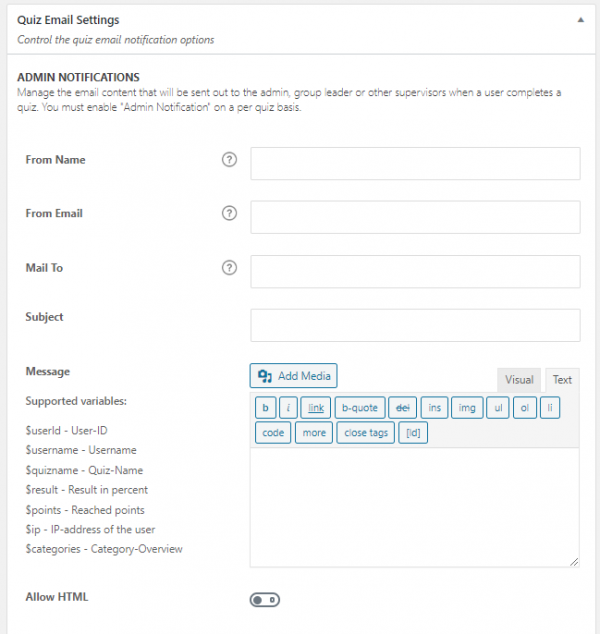 Quiz Email Notifications – Cyatl Courses – Affordable Learning ...
